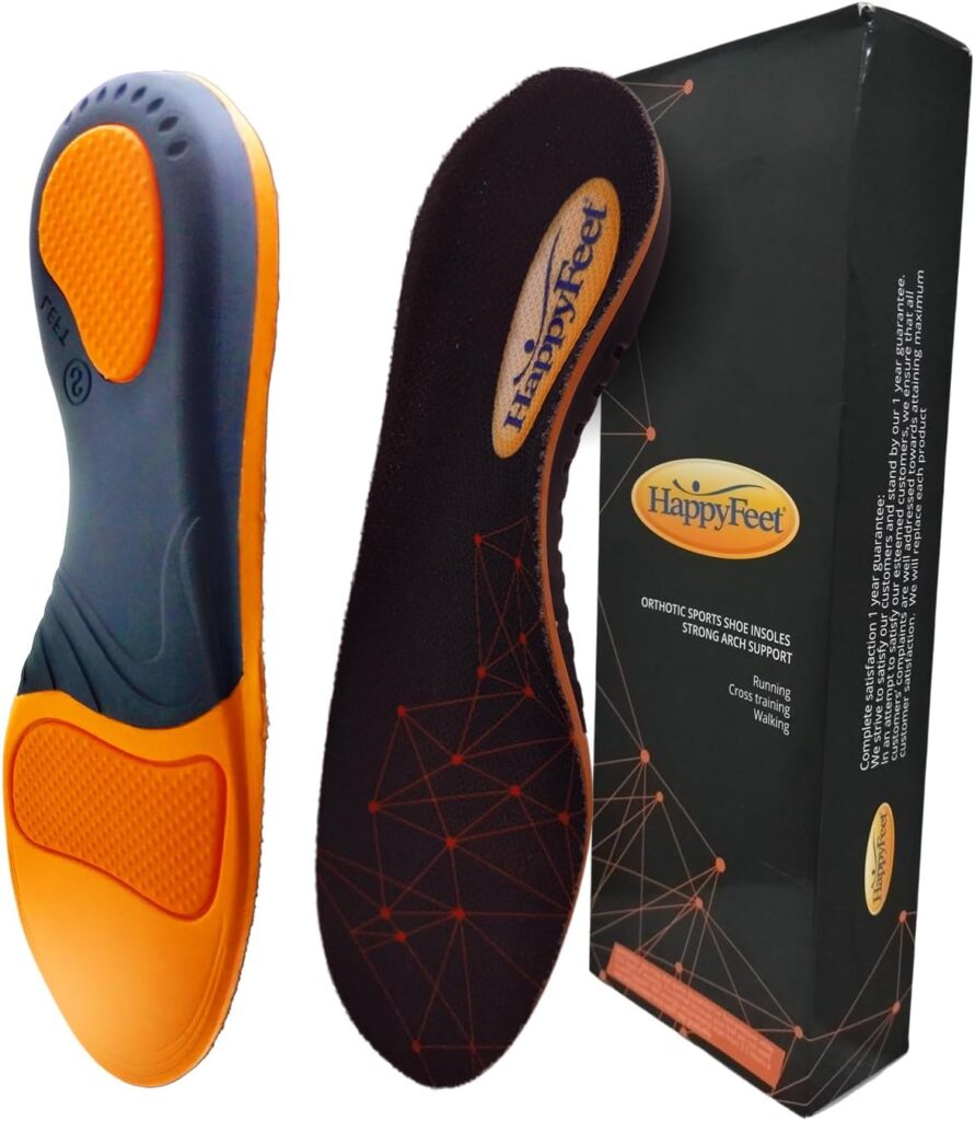 Happy Feet Arch Support Insoles - Plantar Fasciitis Feet Insoles ...